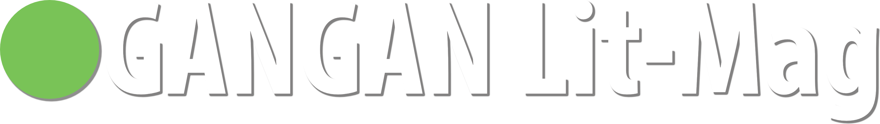 Dot Lit-Mag Logo – GANGAN Lit-Mag 1996 – 2019